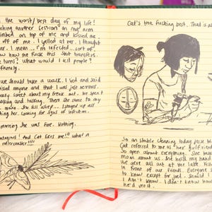 The Last of Us Ellie Journal Book • Elllie Diary • Leather Journal ...