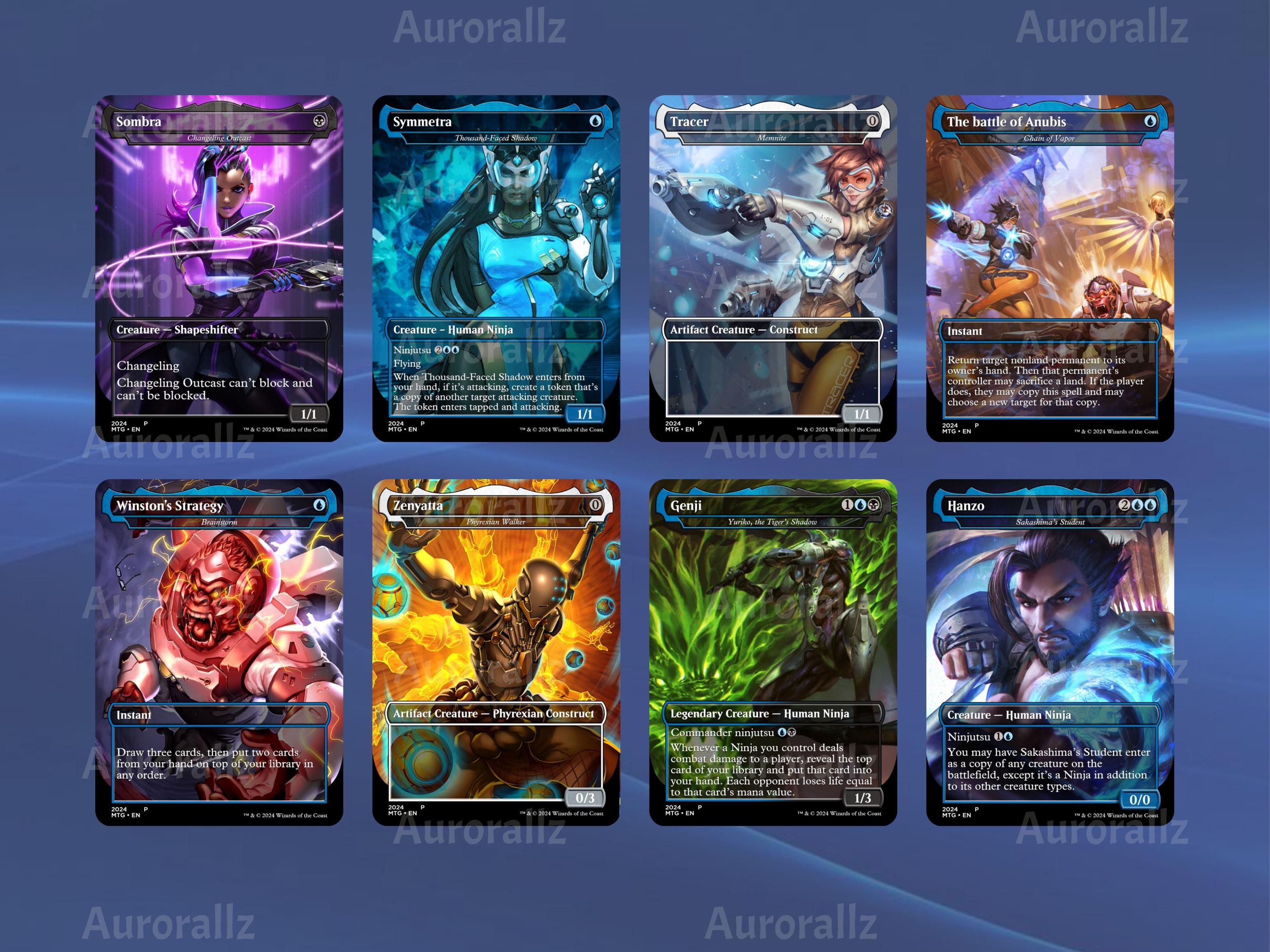 Yuriko the Tiger Shadow Proxy Deck Over.watch Theme Over.watch ...