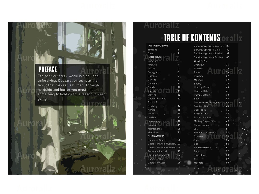 TLOU TTRPG Handbook. Tlou Art Book. Tlou 2. Tlou Handbook. Hardcover ...