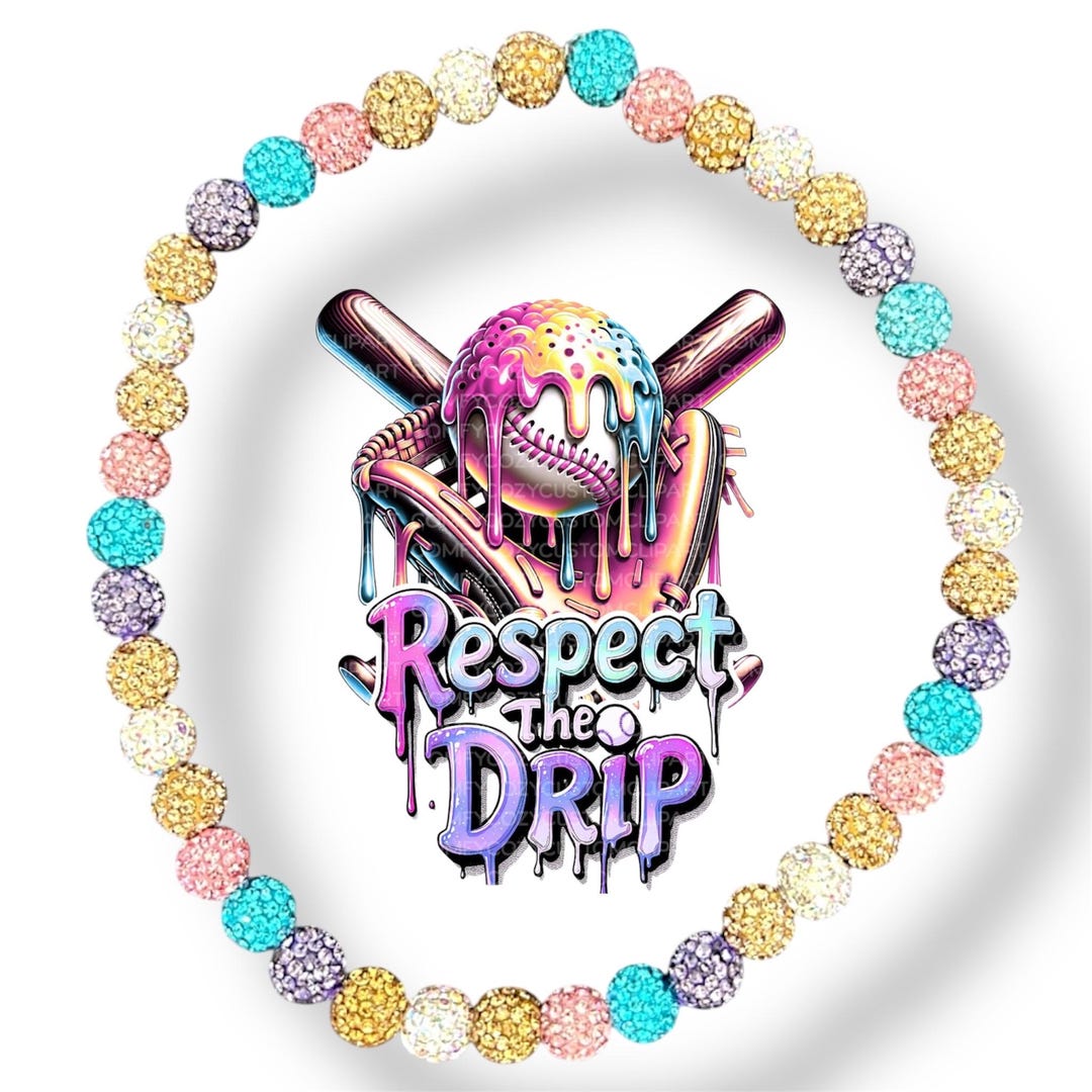 Respect Ice Cream Drip Necklace: Remix Design - Etsy