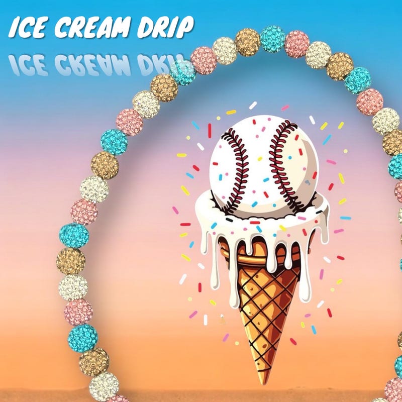 Baseball Chain Neckless - Etsy