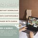 2025 Student Vision Board Template for Canva (digital Download) - Etsy