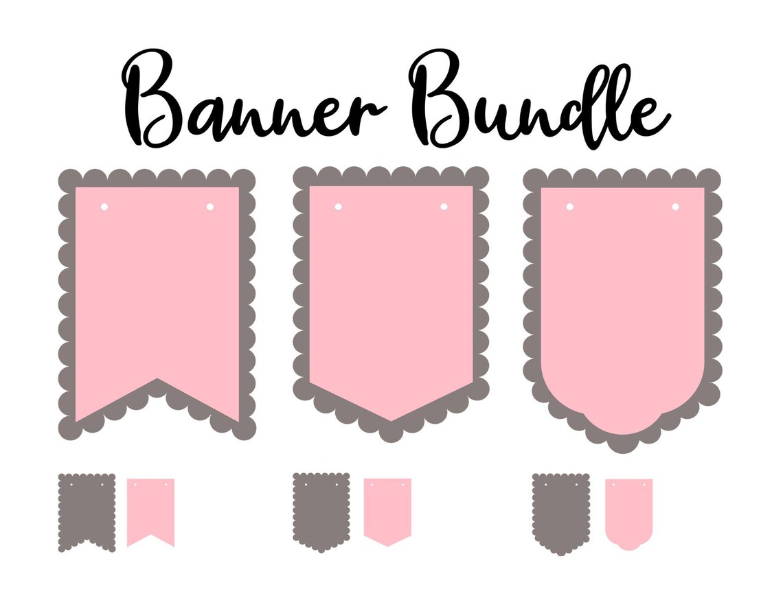 Banner SVG Cut File for Cricut, Banner for Graduation Party, Banner for ...