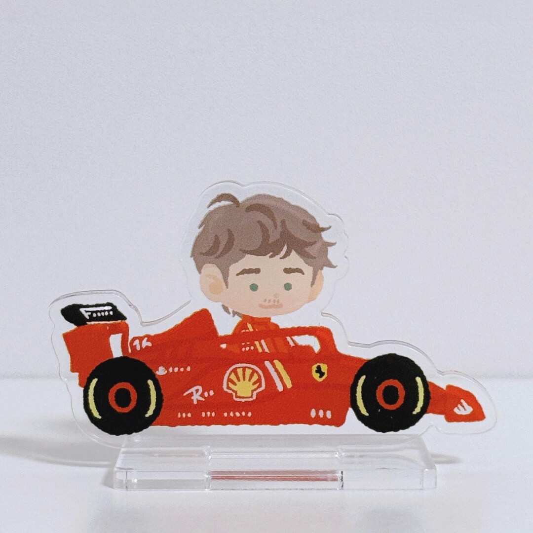 Charles Leclerc F1 Acrylic Stand - Etsy