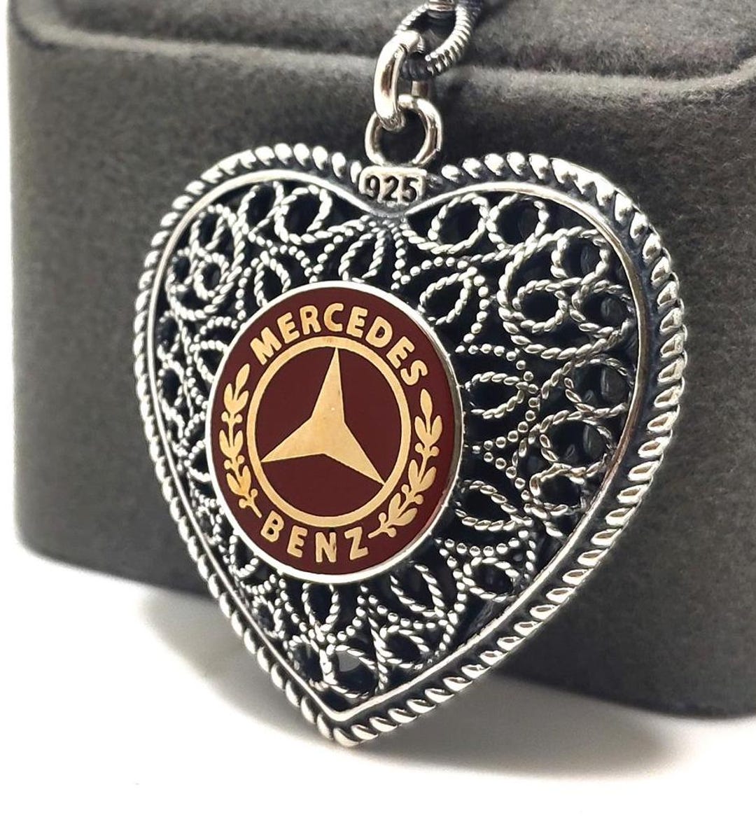 Mercedes Benz Car Keychain, Luxury Silver Keychain, Chrismas Gift ...