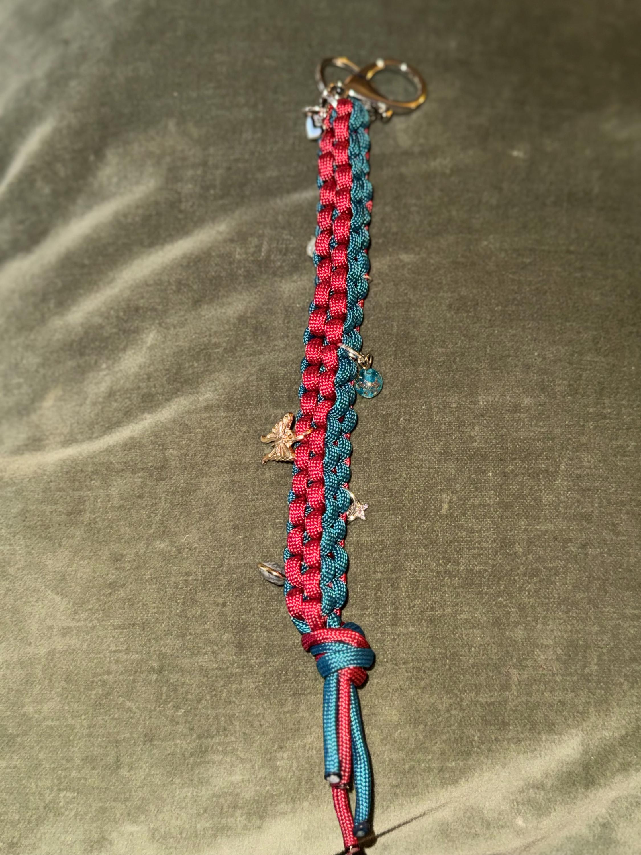 Paracord Bag Charm/ Keychain - Etsy