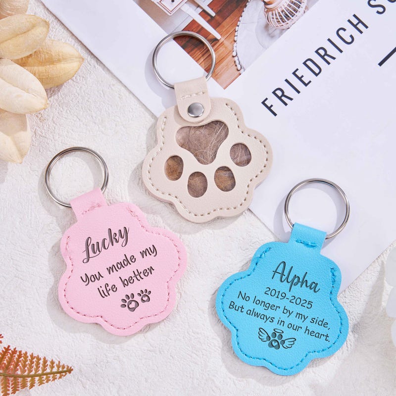 Cat Paw Keychain White Paw - Etsy UK