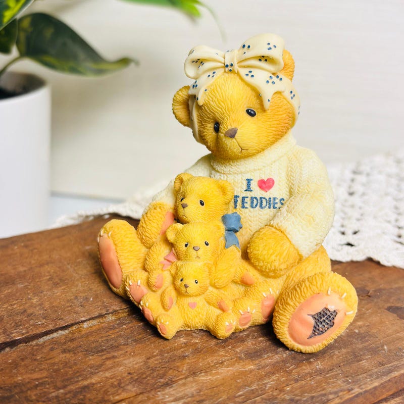 Cherished Teddies Figurines Mom - Etsy