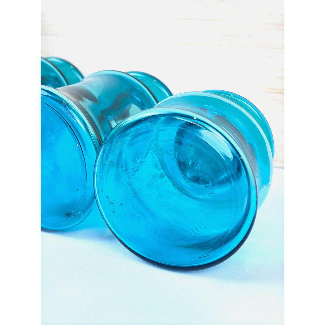 Vintage Dansk Jens Quistgaard Inkwell Candle Holder/vase Set of 3, Teal ...