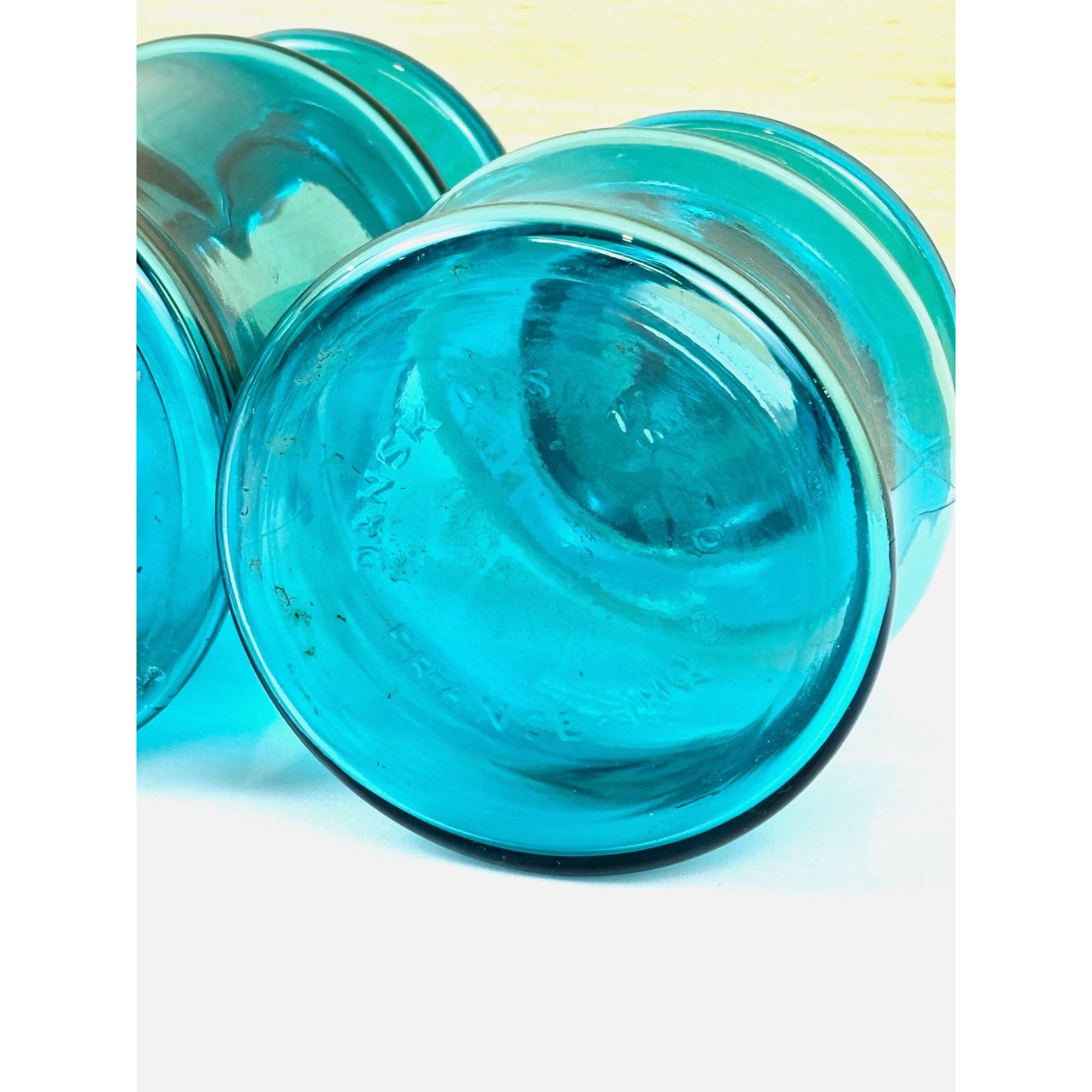 Vintage Dansk Jens Quistgaard Inkwell Candle Holder/vase Set of 3, Teal ...