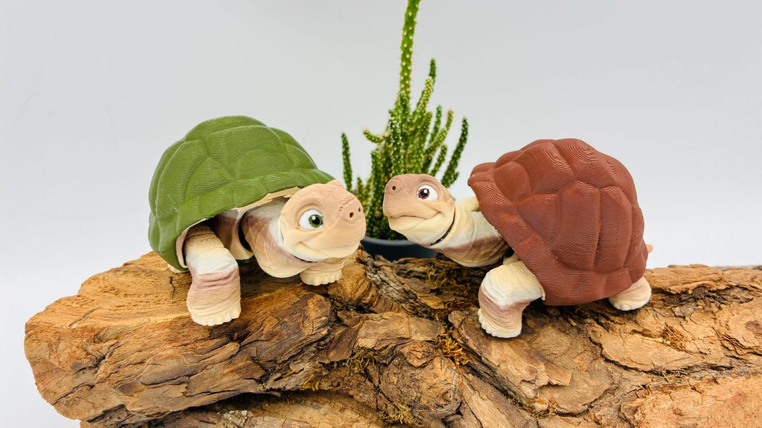 3d-printed Movable Turtle – Retracts Into Its Shell! - Etsy
