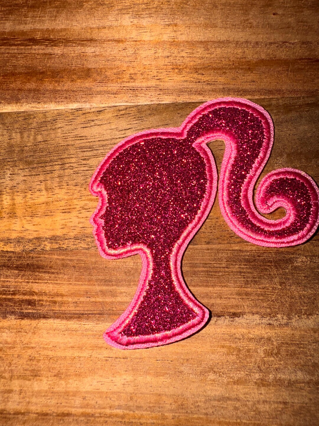 Barbie Patch With Glitter - Etsy