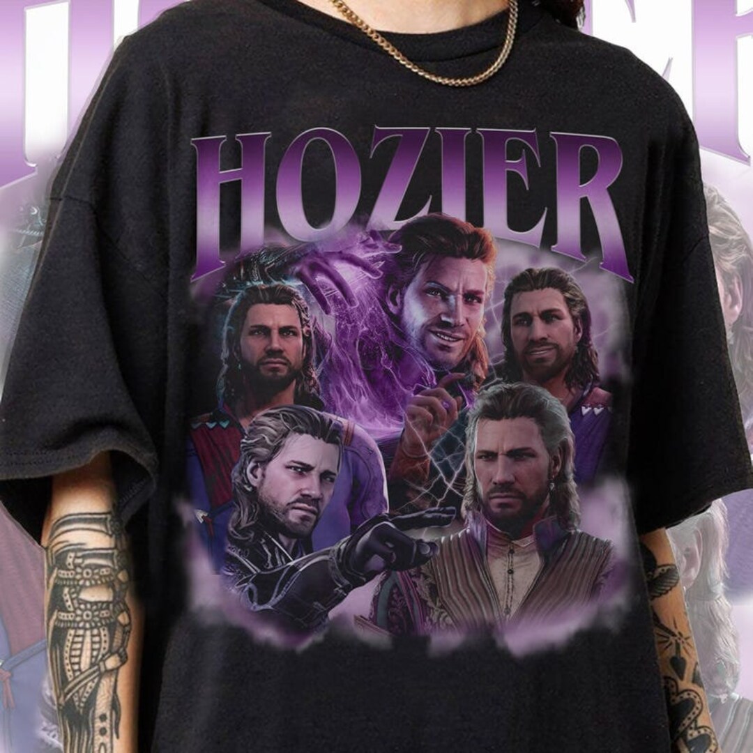 Vintage Hozier Shirt,hozier Funny Meme Shirt,hozier Unreal Unearth 2024 ...