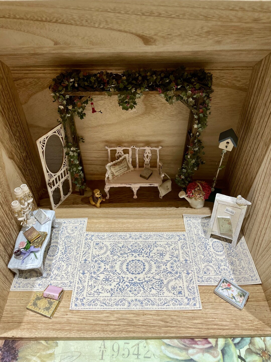 Set of 3 Miniature Rugs, Dollhouse Rug, Dollhouse Miniatures ...