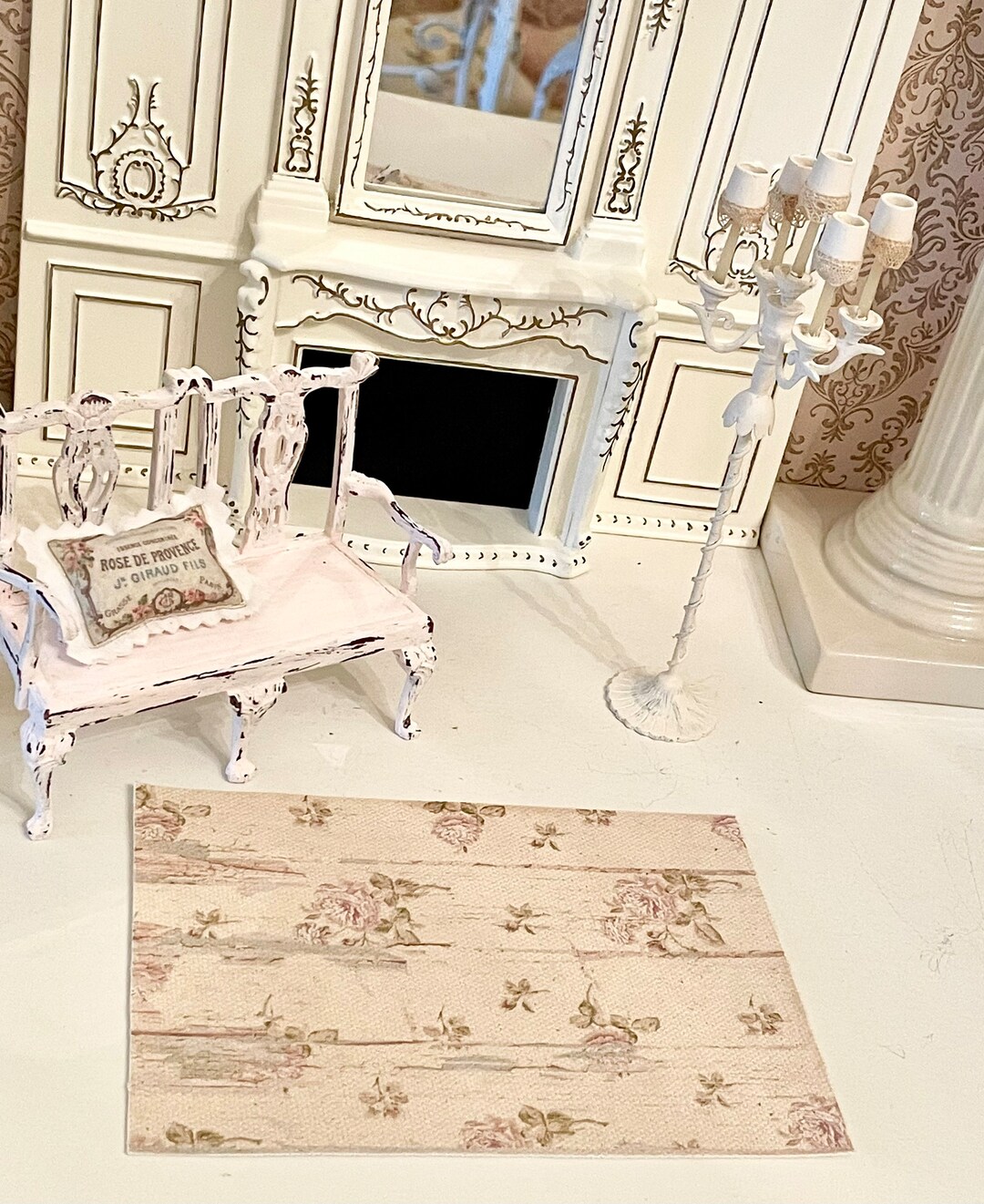 Miniature Rug, Dollhouse Rug, Dollhouse Miniatures, Miniatures ...