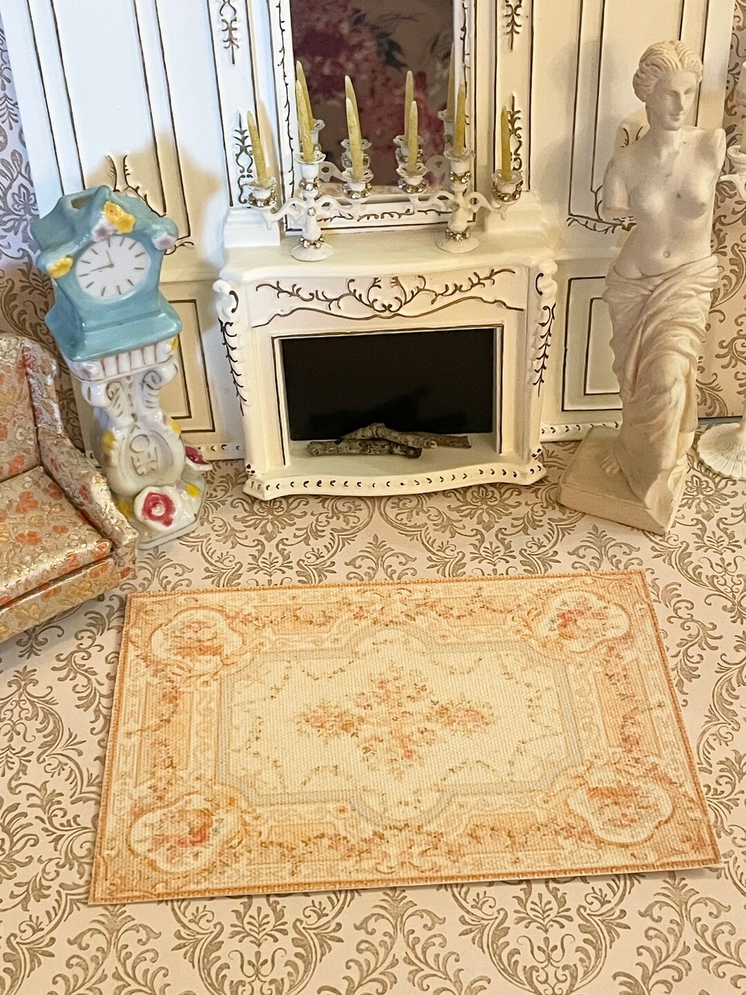 Miniature Rug, Dollhouse Rug, Dollhouse Miniatures, Miniatures ...