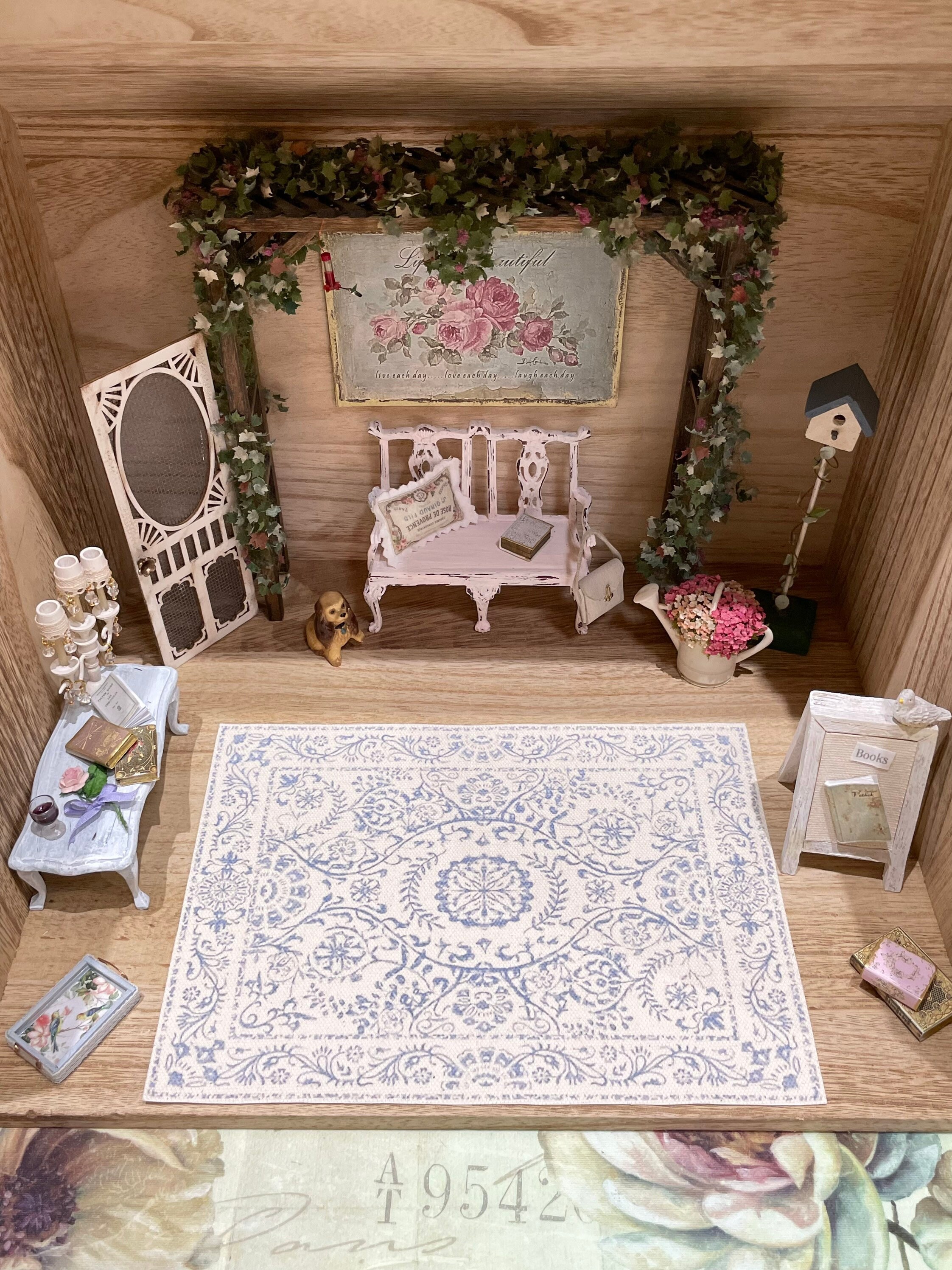 Miniature Rug Dollhouse Rug Dollhouse Miniatures - Etsy