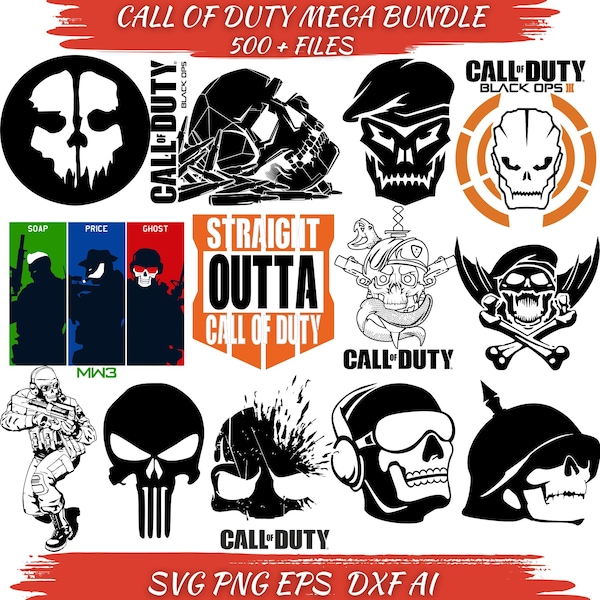 Call of Duty Svg - Etsy