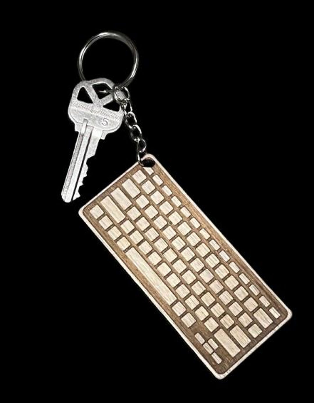 Keyboard Keychain for Spellers / Typers/ Spelled Communication - Etsy