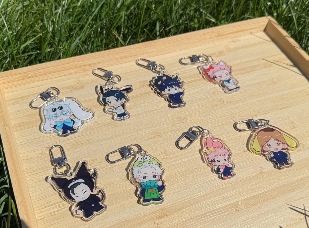 Jujutsu Kaisen X S*nrio Keychain - Etsy