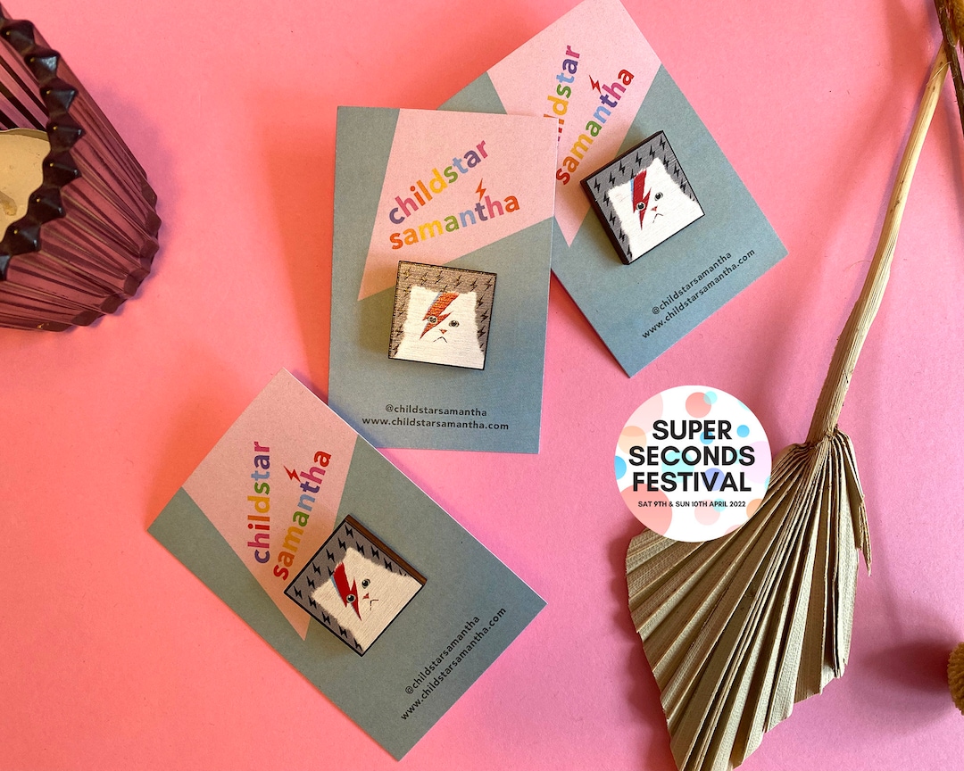 SSF Sustainable Wooden Pin Badges Samples/end of Line Over 80% off for ...