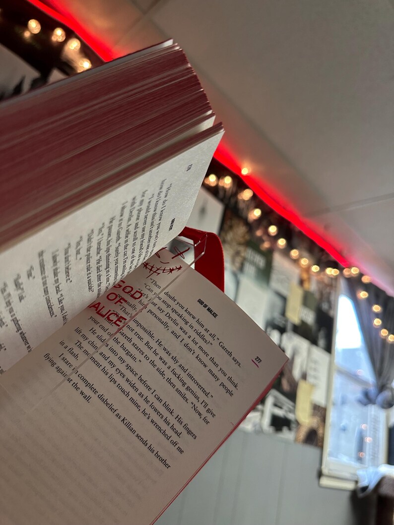 Custom Dark Romance Bookmarks | Personalized Book Lover Gift - Etsy