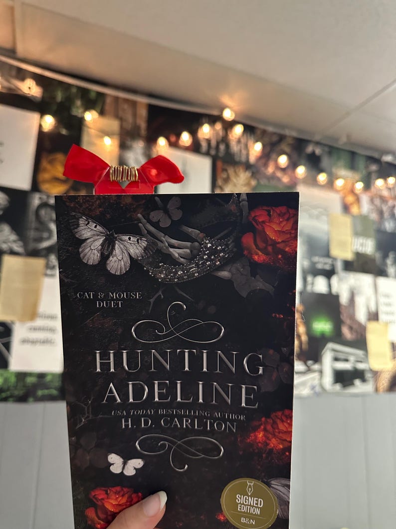 Custom Dark Romance Bookmarks | Personalized Book Lover Gift - Etsy