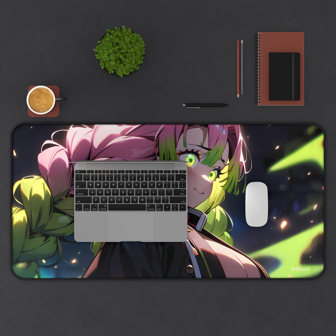 Demon Slayer Mitsuri Kanroji Desk Mat - Etsy