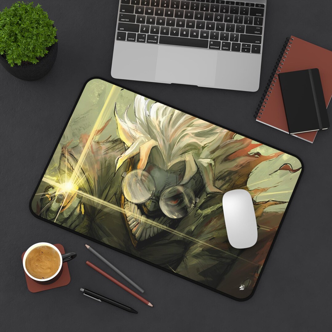 Anime Dandadan Desk Mat Ken Takakura Design, Gaming Mouse Pad, Large ...
