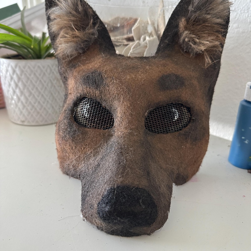 Therian Dog Mask - Etsy