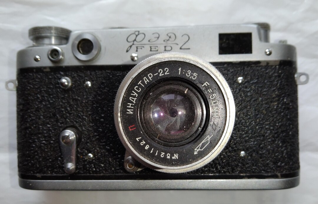 FED-2 Camera With Industar-22 Lens - Etsy