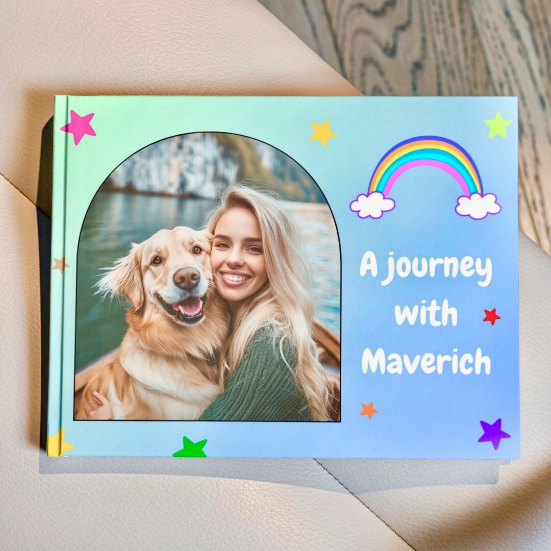 Dog Photo Album for Dog Photo Book for Pet Photo Album Personalized Pet ...