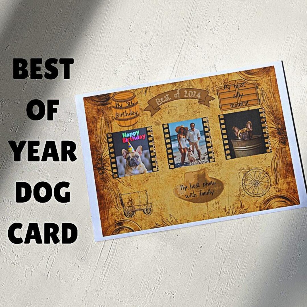 Year Recap Card Template - Year Recap Printable - Year in Review ...