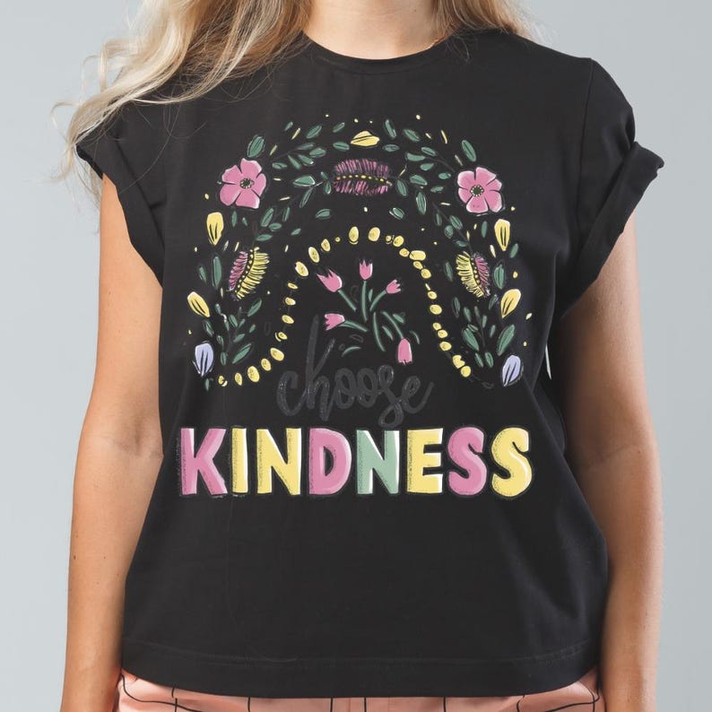 Kindness PNG Bundle – Be Kind, Groovy Quotes and World Kindness Day ...
