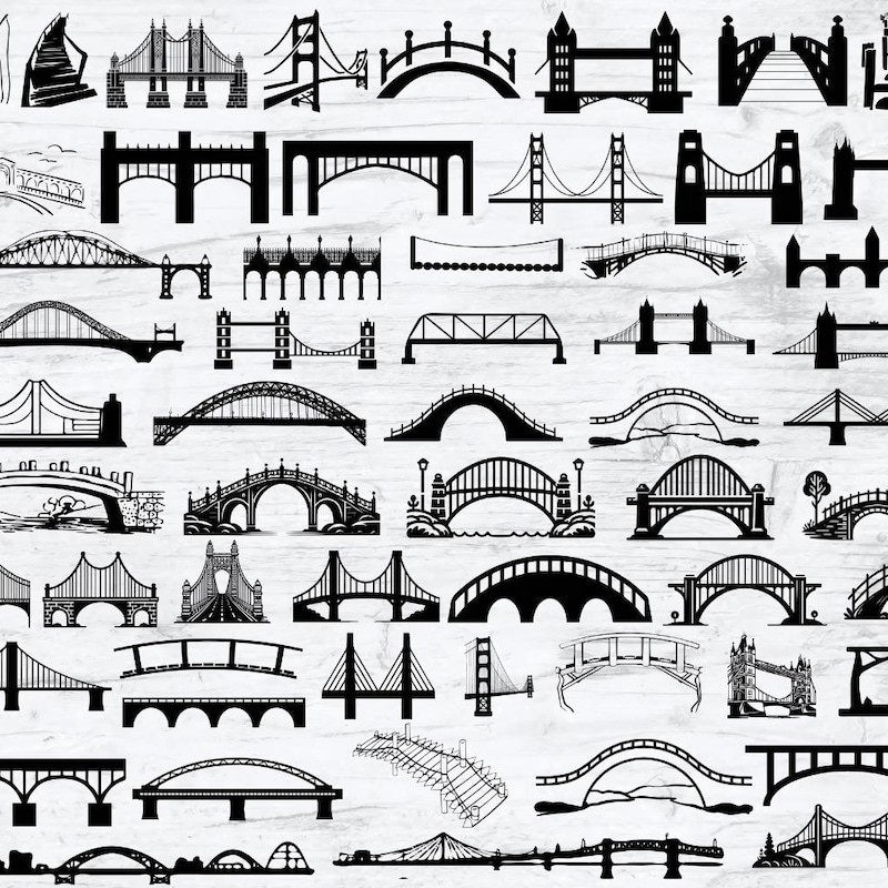 Bridge Digital File Arch - Etsy