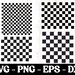 Checkered Pattern SVG Clipart: Cricut Vector (digital Download) - Etsy