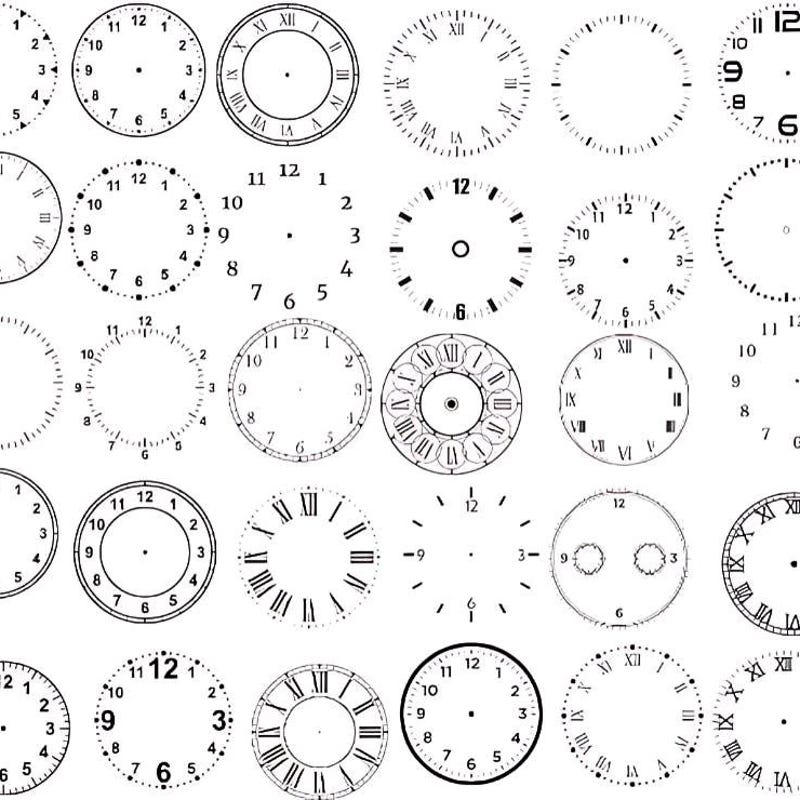 Clock Faces - Etsy