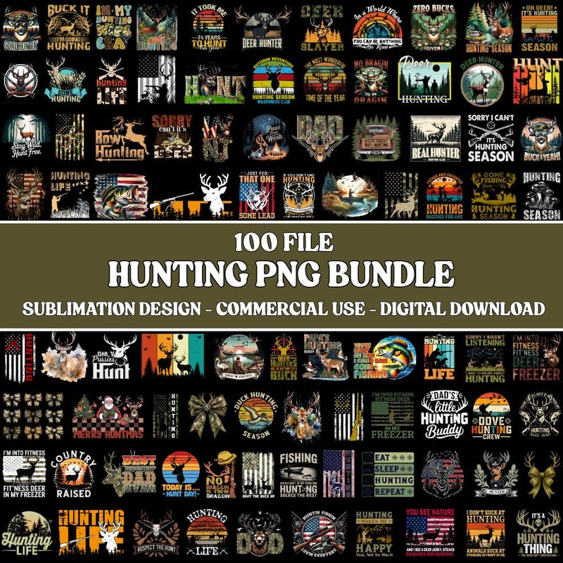 Duck Deer Fishing Prints - Etsy