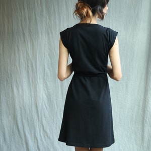 Triangle Dress, Aline, Cotton Jersey, Geometric, Modern Style- Made to ...