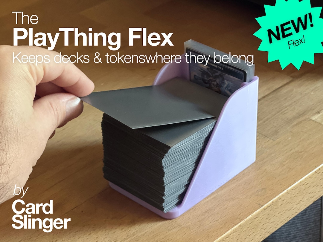 Play Thing - Deck, Commander & Token Stand for MTG, Commander EDH ...