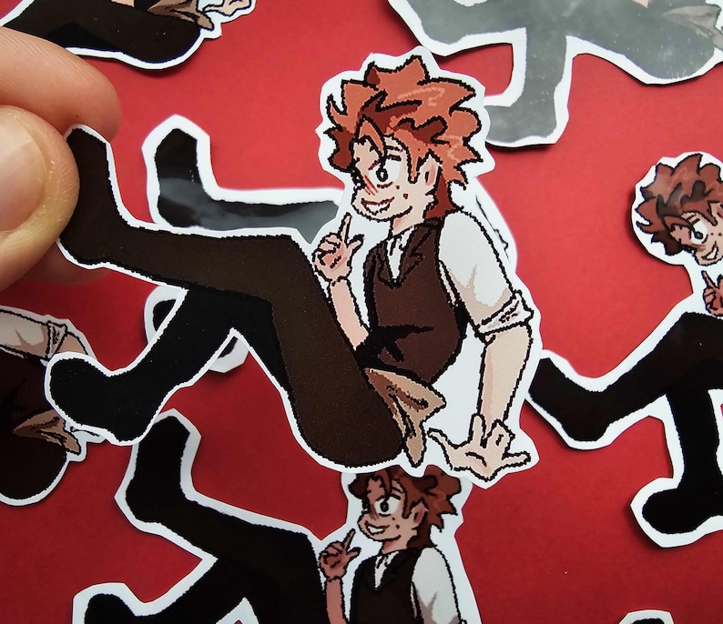 Dead Plate Vincent Rody Manon Vinyl Sticker Fanart - Etsy