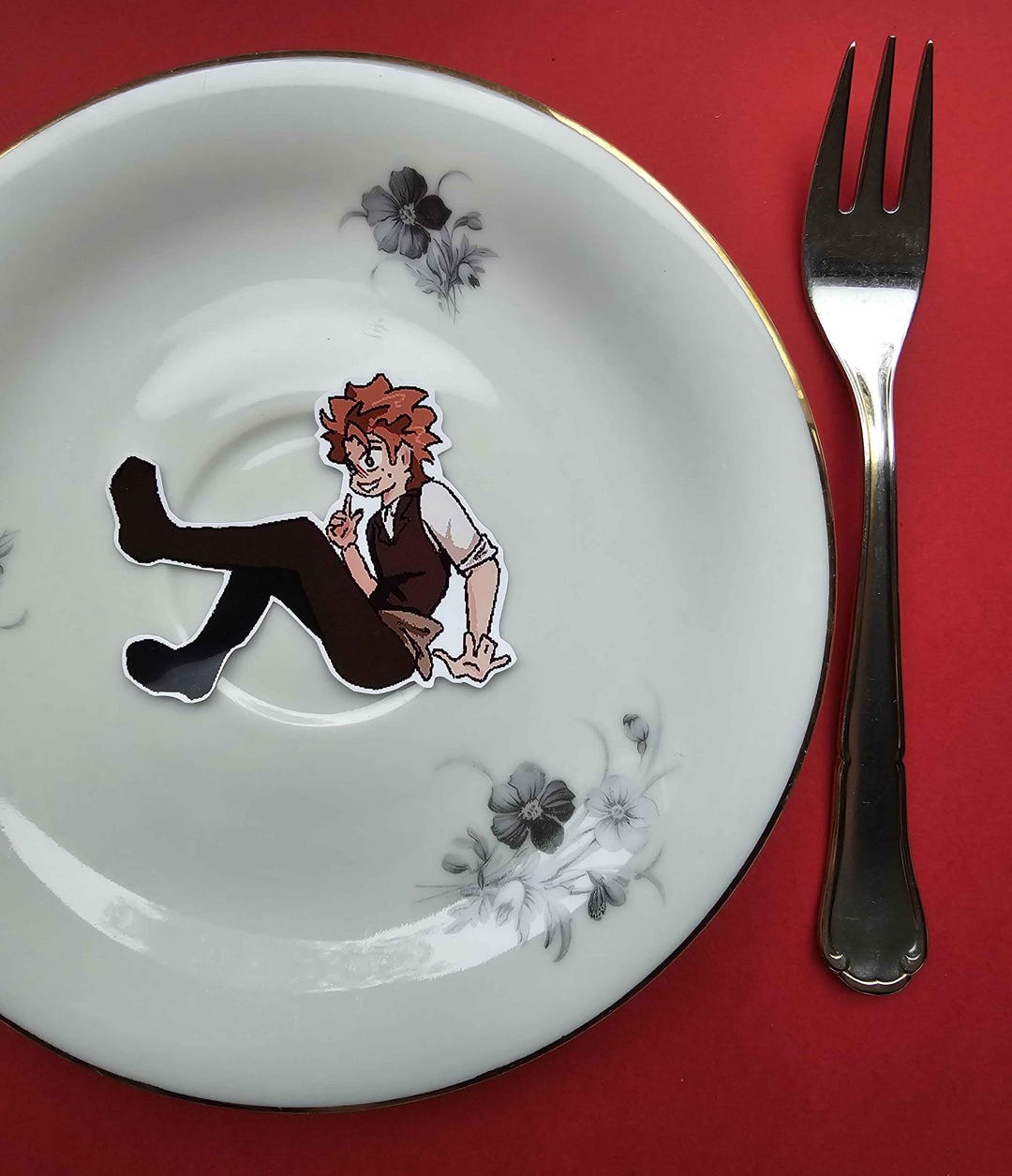 Rody Dead Plate Vinyl Sticker Fanart - Etsy