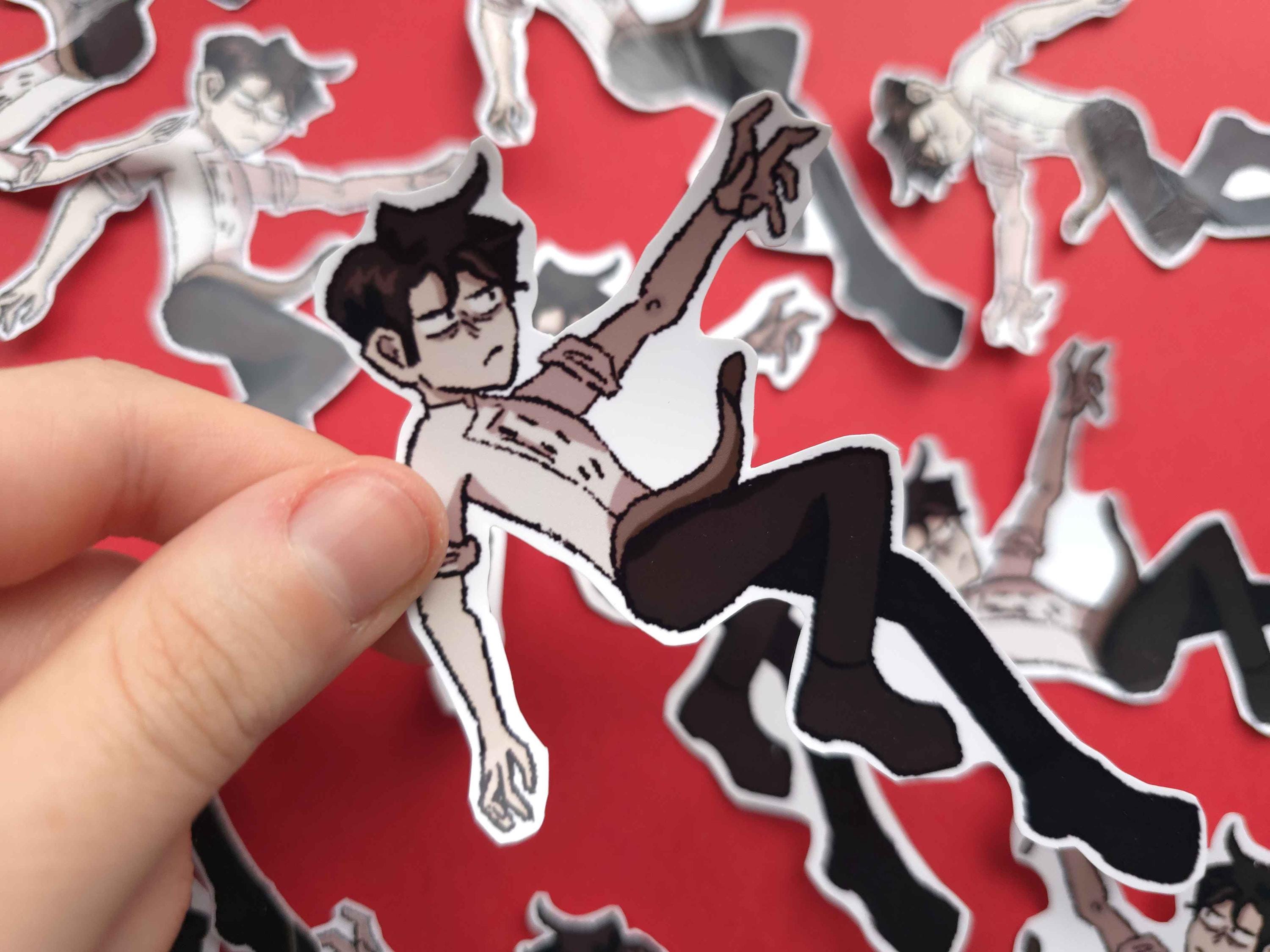 Dead Plate Vincent Rody Manon Vinyl Sticker Fanart - Etsy