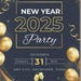 2025 New Year's Party Invitation - Etsy