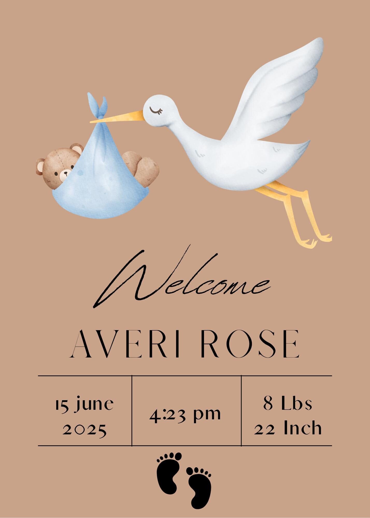 Birth Announcement Digital Template - Etsy