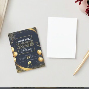 2025 New Year's Party Invitation - Etsy
