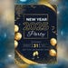 2025 New Year's Party Invitation - Etsy