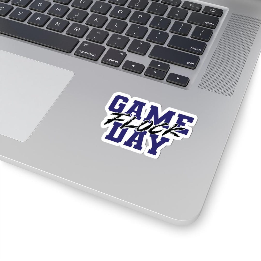 Game Day Flock Sticker, Baltimore Football Sticker, Ravens Football ...