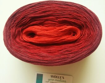 Color Changing Cotton Yarns by WollesYarnCreations on Etsy