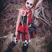 Harley Quinn Harlequin Goth Fairy Costume Queen of Hearts - Etsy